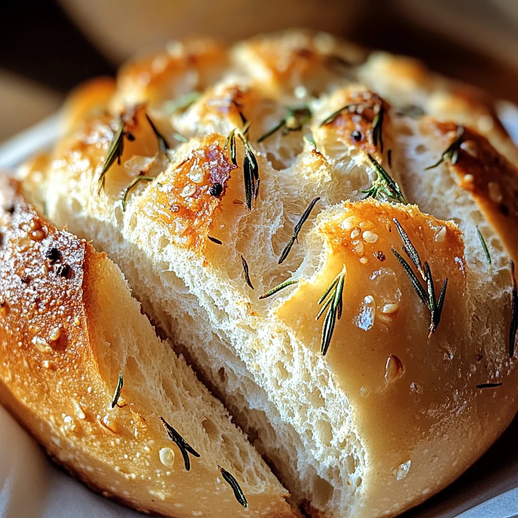 Easy Roasted Garlic Rosemary Artisan Bread – The Best Homemade Loaf ...
