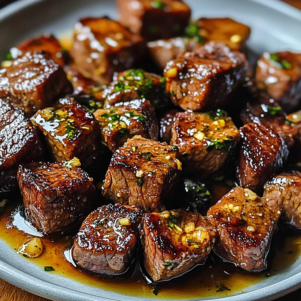 Garlic Butter Steak Bites - Ko Recipe