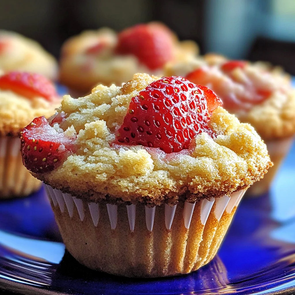 Strawberry Shortcake Muffins - Ko Recipe